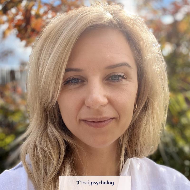 mgr Dagmara Rzeszutko - psycholog, psychoterapeuta w trakcie szkolenia