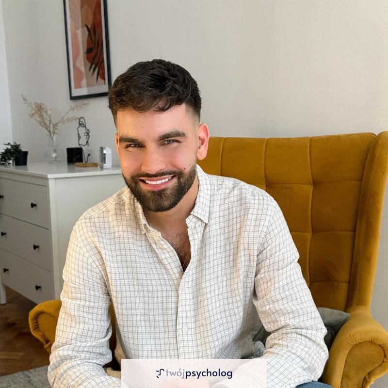 mgr Marcin Goluch - psycholog, psychoterapeuta